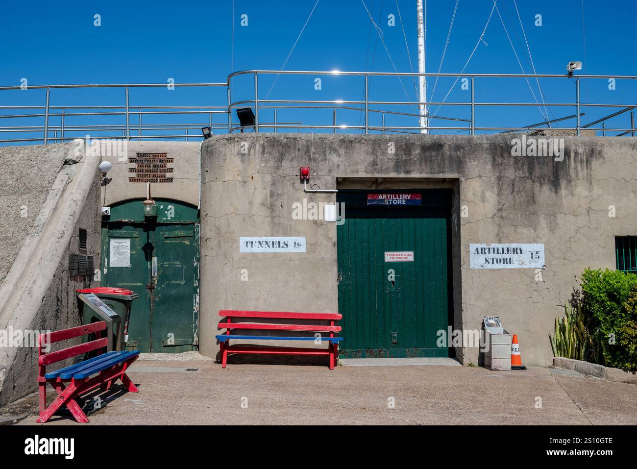 Fort Scratchley, a former coastal defence installation, now a museum ...