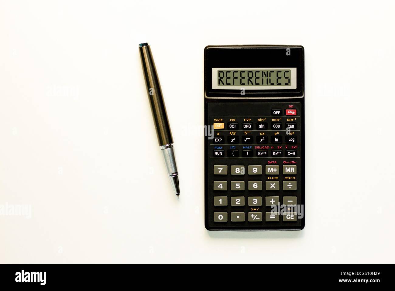 References or reference symbol. Concept word References on beautiful ...