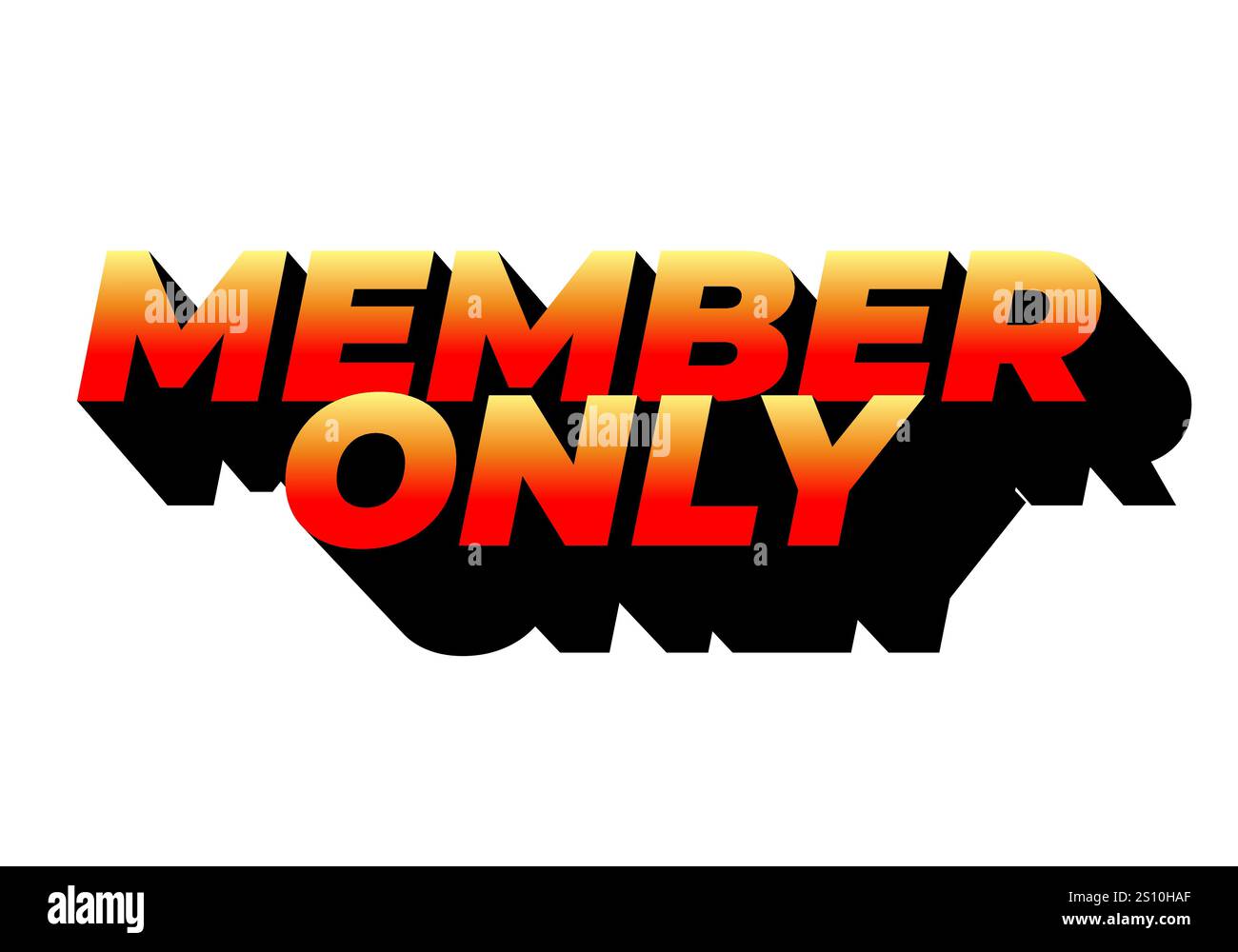 Member only. Text effect design for social media or marketing ads Stock ...