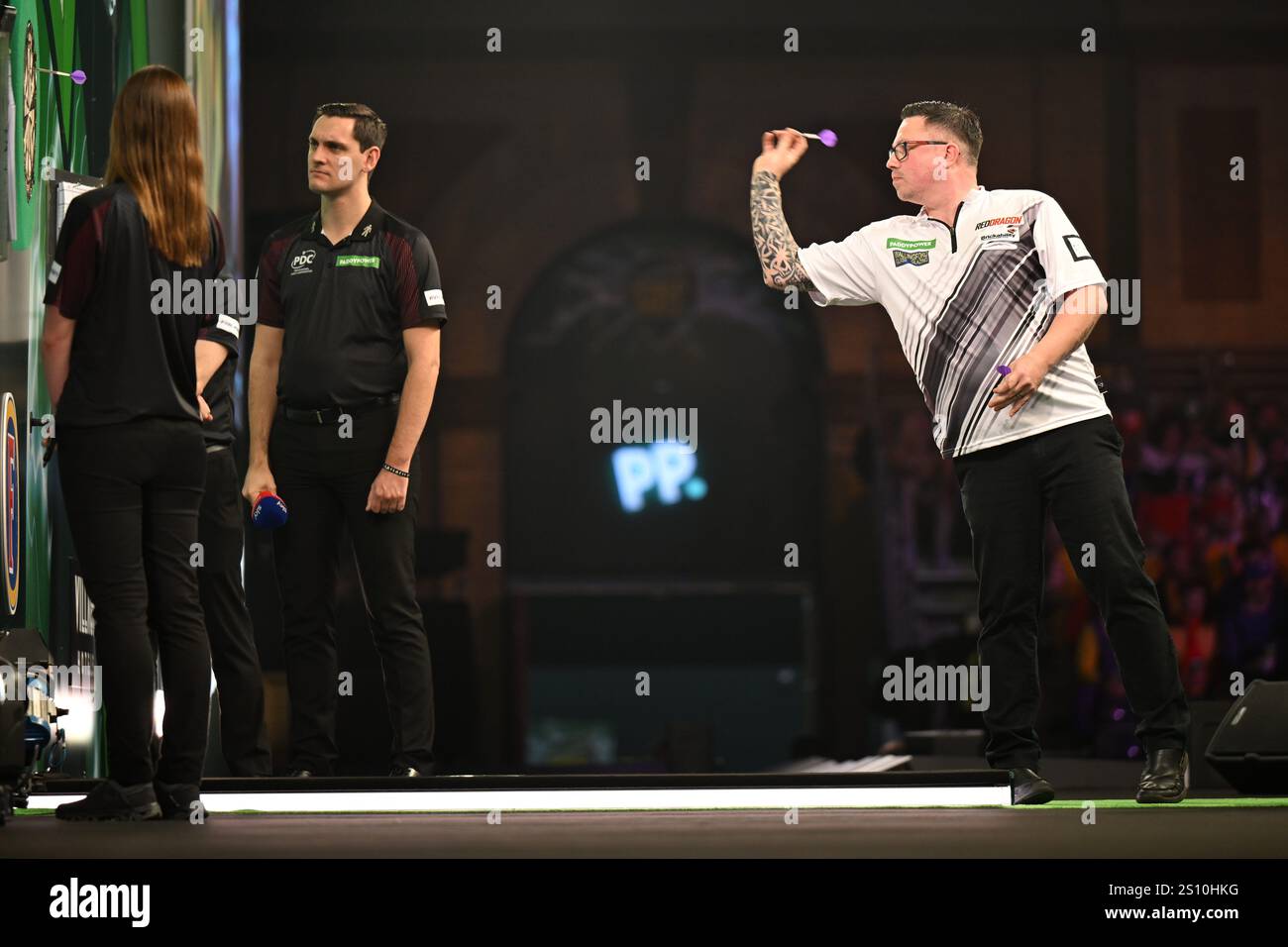 Alexandra Palace, London, UK. 30th Dec, 2024. 2024/25 PDC Paddy Power ...