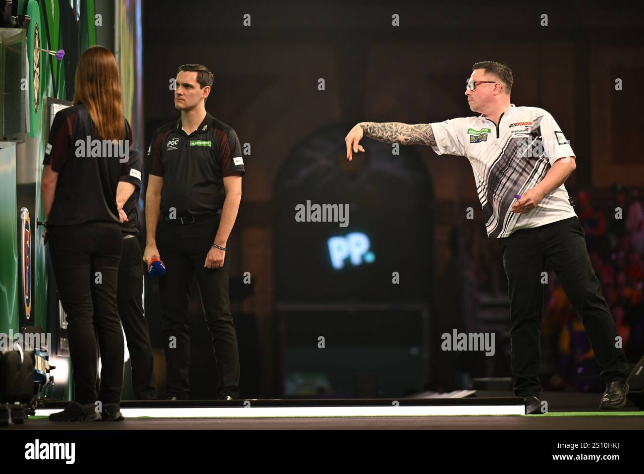 Alexandra Palace, London, UK. 30th Dec, 2024. 2024/25 PDC Paddy Power ...