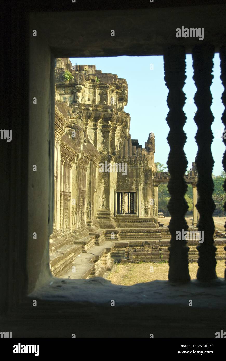 Angkor Wat, built for king Suryavarman II in the 12th century as the ...