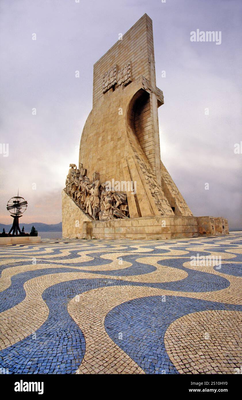 Lisbon.Monument of the Discoveries(Padrão dos Descobrimentos Stock ...