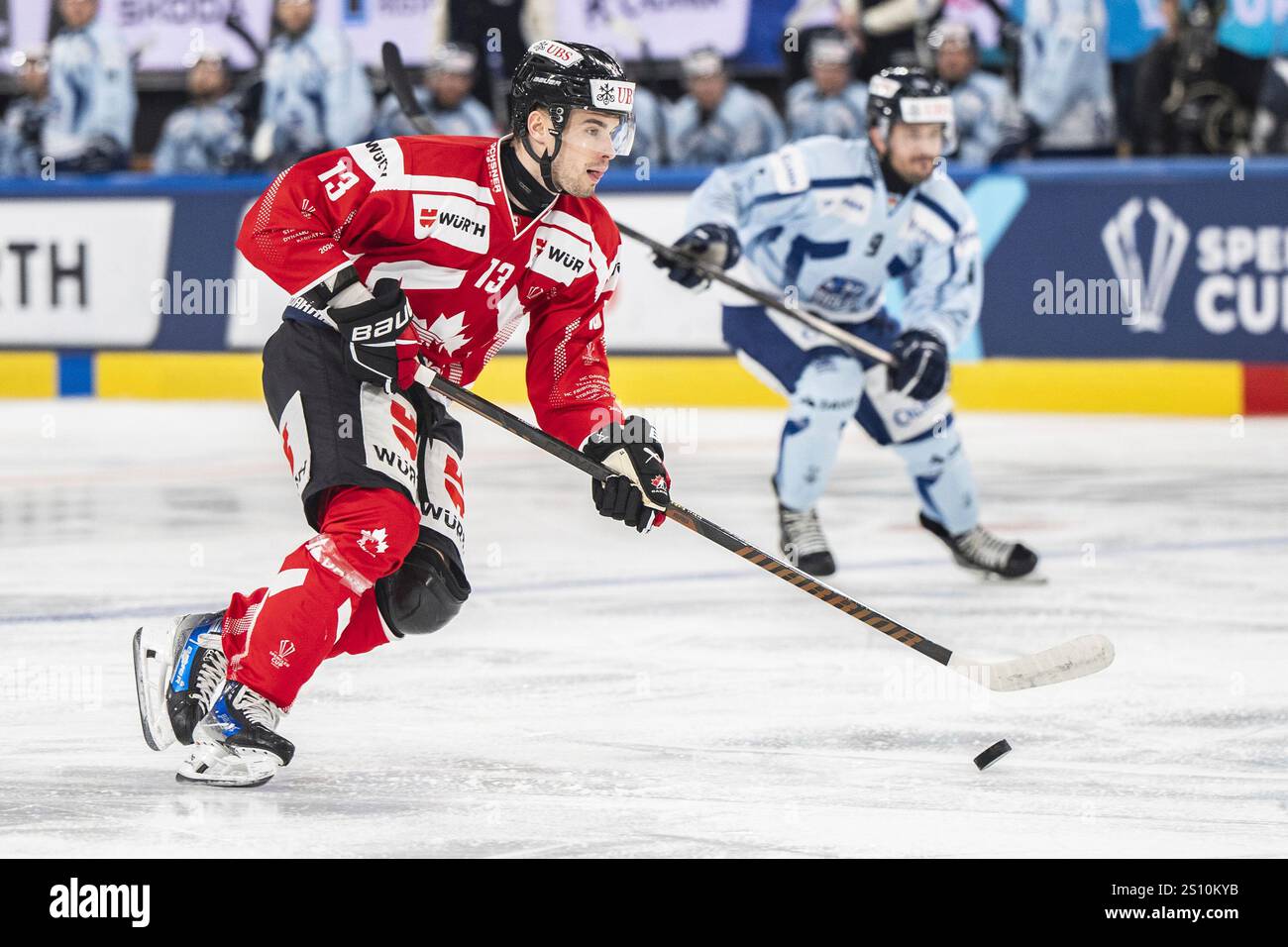 Team Canada's Manix Landry in action during the semifinal game between ...