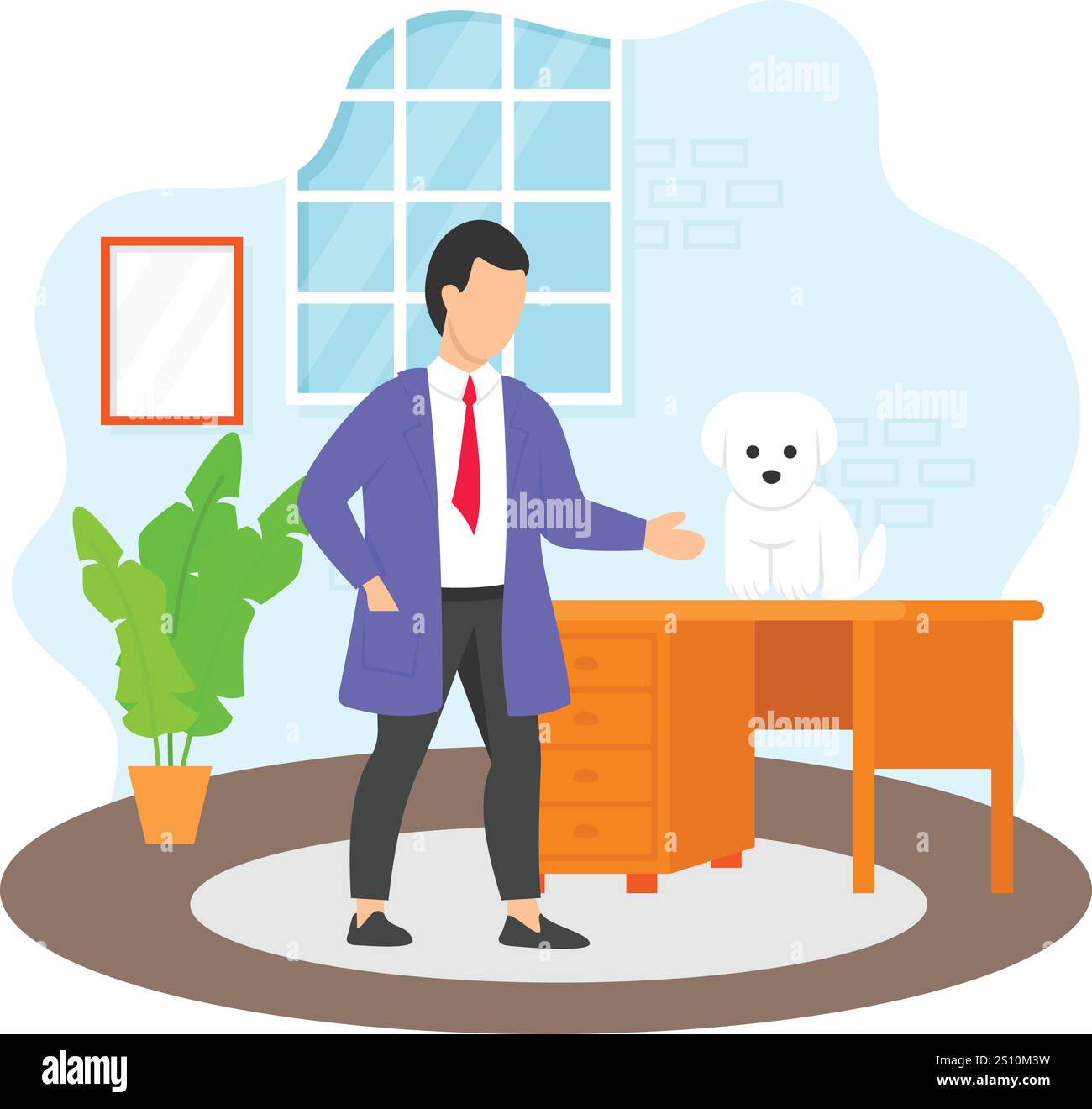 Canine handlers Stock Vector Images - Alamy