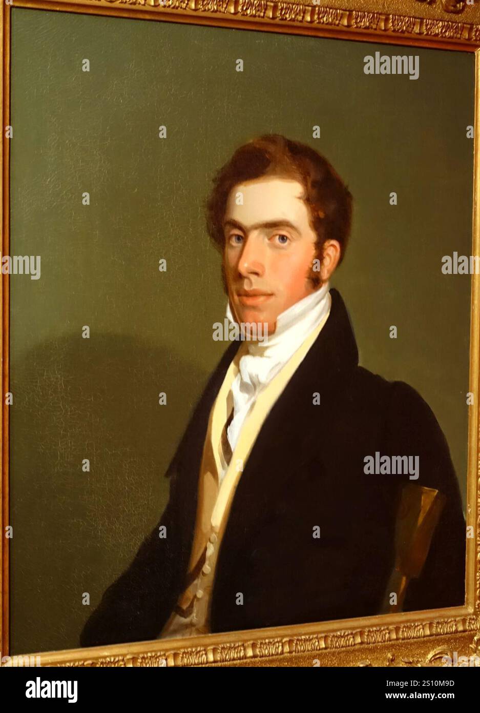 Elias Davis Knight by Charles Osgood, c. 1850 Stock Photo - Alamy