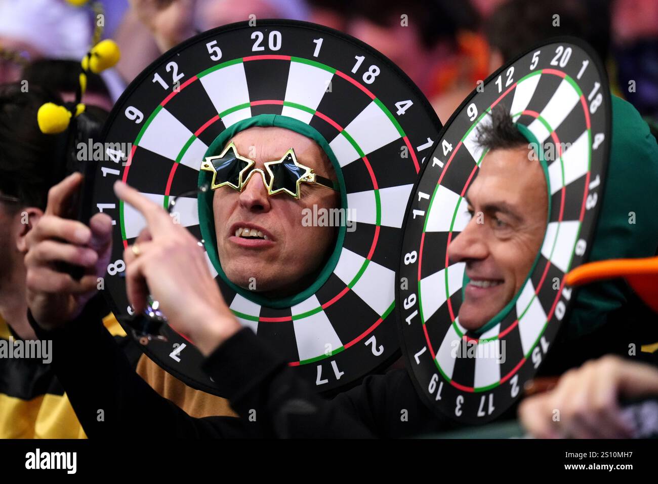 Darts fans during day thirteen of the Paddy Power World Darts ...