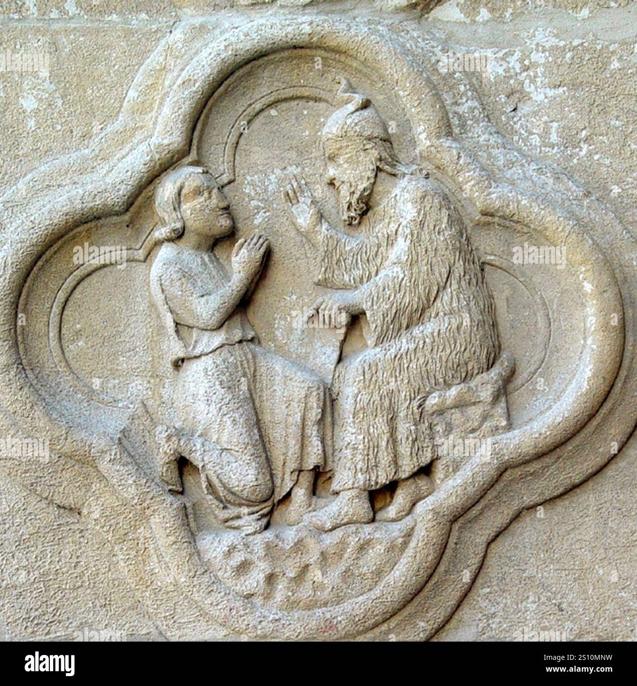 Elijah Meets Obadiah - Vanderbilt ACT - 00001184 Stock Photo - Alamy