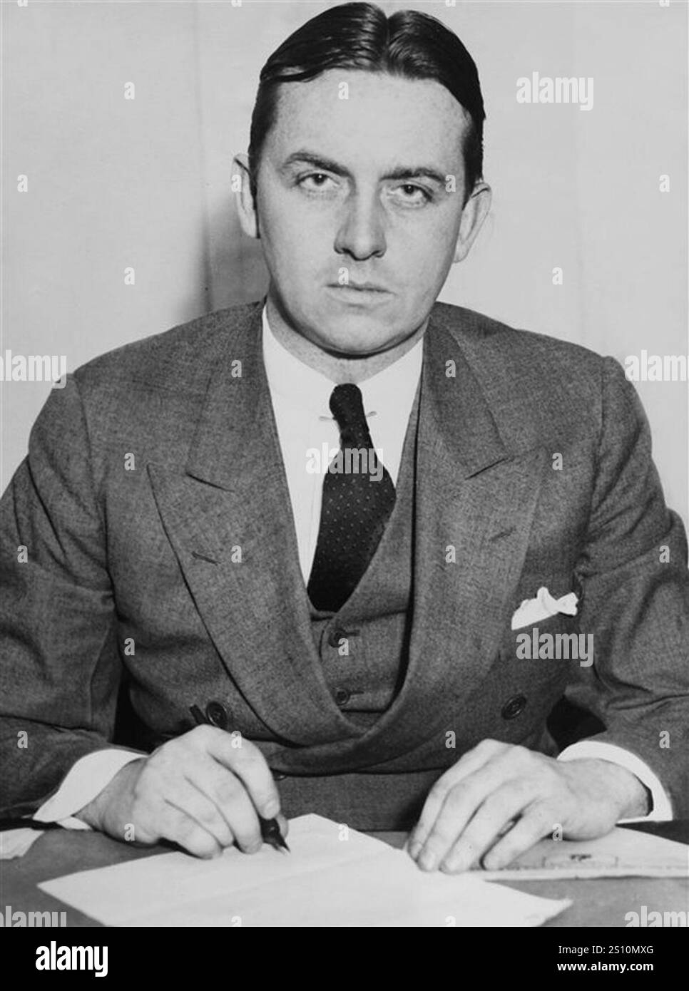 Eliot Ness in 1931 Stock Photo - Alamy