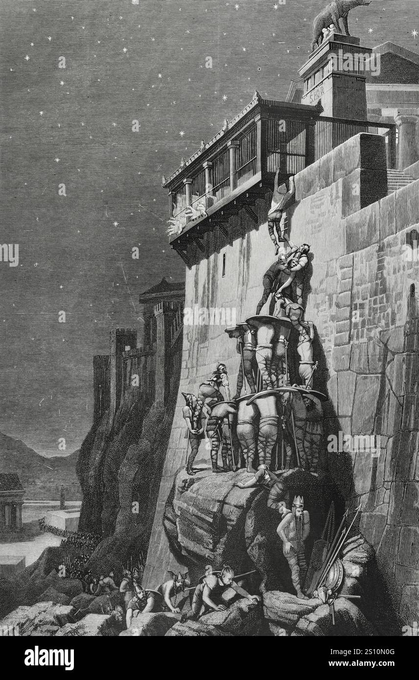 Ancient Rome, 4th century BC. After the sack of Rome by the Gauls, the ...