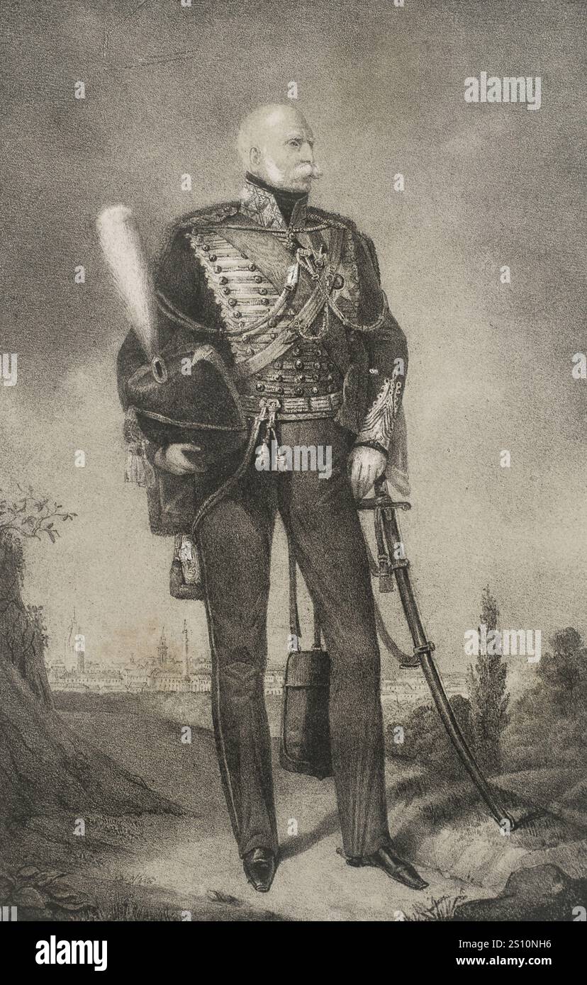 Ernest Augustus (1771-1851). King of Hanover (1837-1851). Duke of ...
