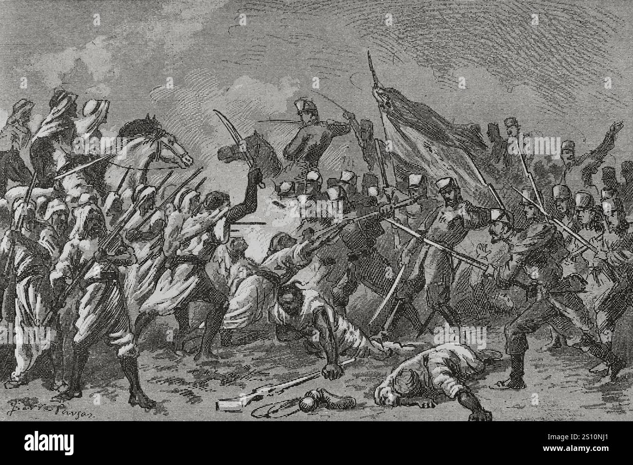 Hispano-Moroccan War (1859-1860). Military conflict between Spain and ...