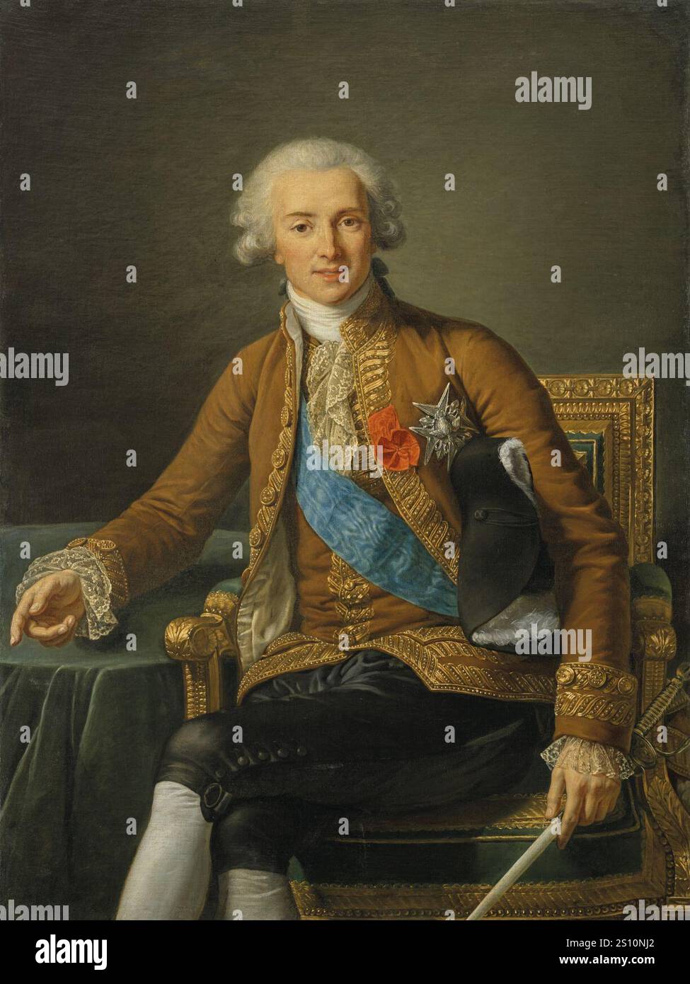 Elisabeth louise vigee le brun portrait de joseph hyacinthe francois ...