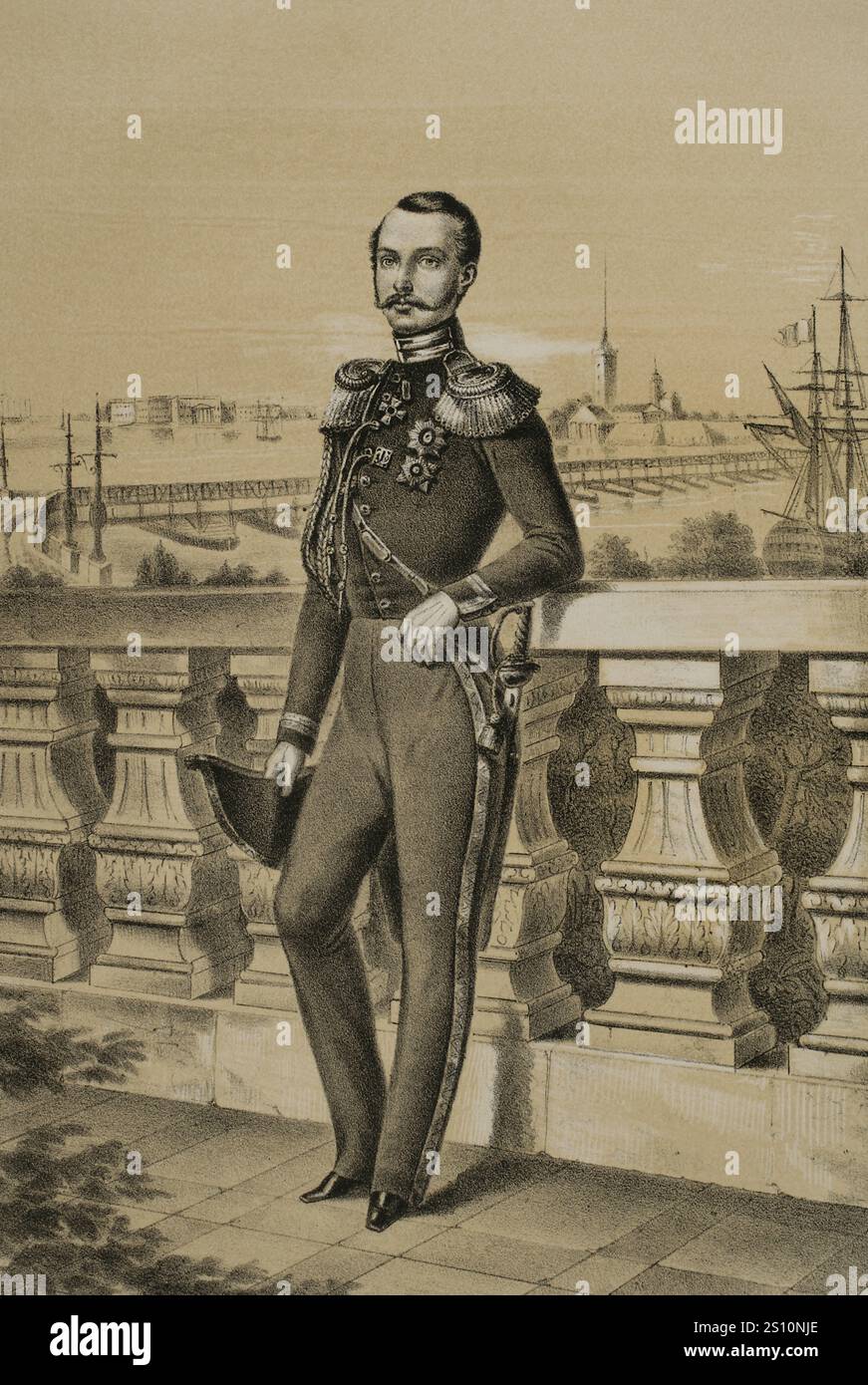 Alexander II of Russia (Alexander Nikolaievich) (1818-1881). Emperor of ...