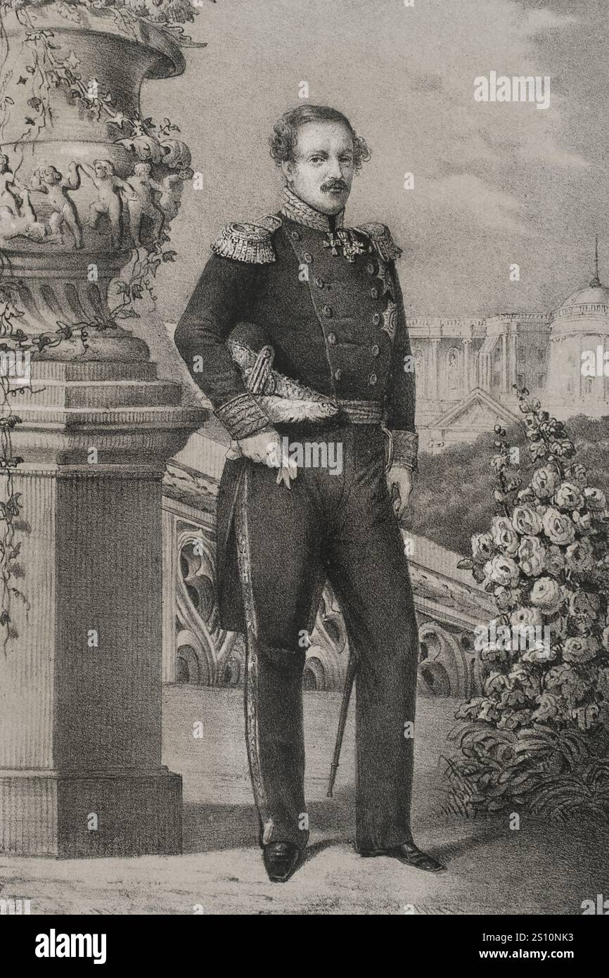 Frederick VII of Denmark (1808-1863). King of Denmark (1848-1863 ...