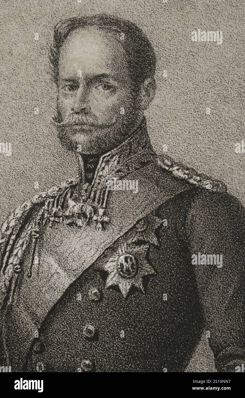 Frederick of Prussia (1794-1863). Prussian prince and military officer ...