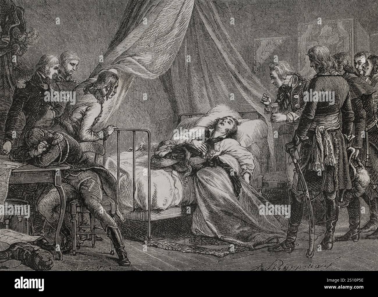 Lazare Hoche (Louis Lazare Hoche) (1768-1797). French general of the ...