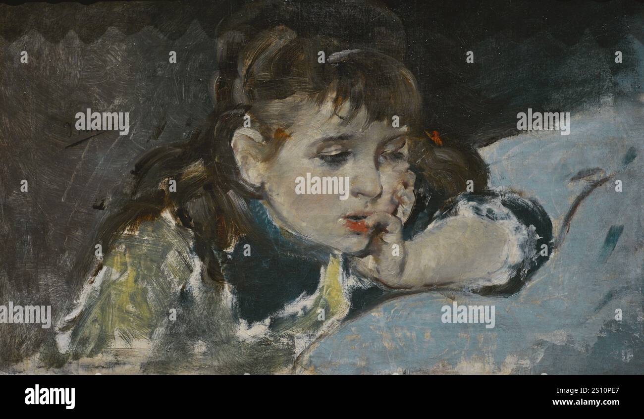 Ignacio Pinazo (1849-1916). Spanish painter. Girl, 1890-1895. It ...