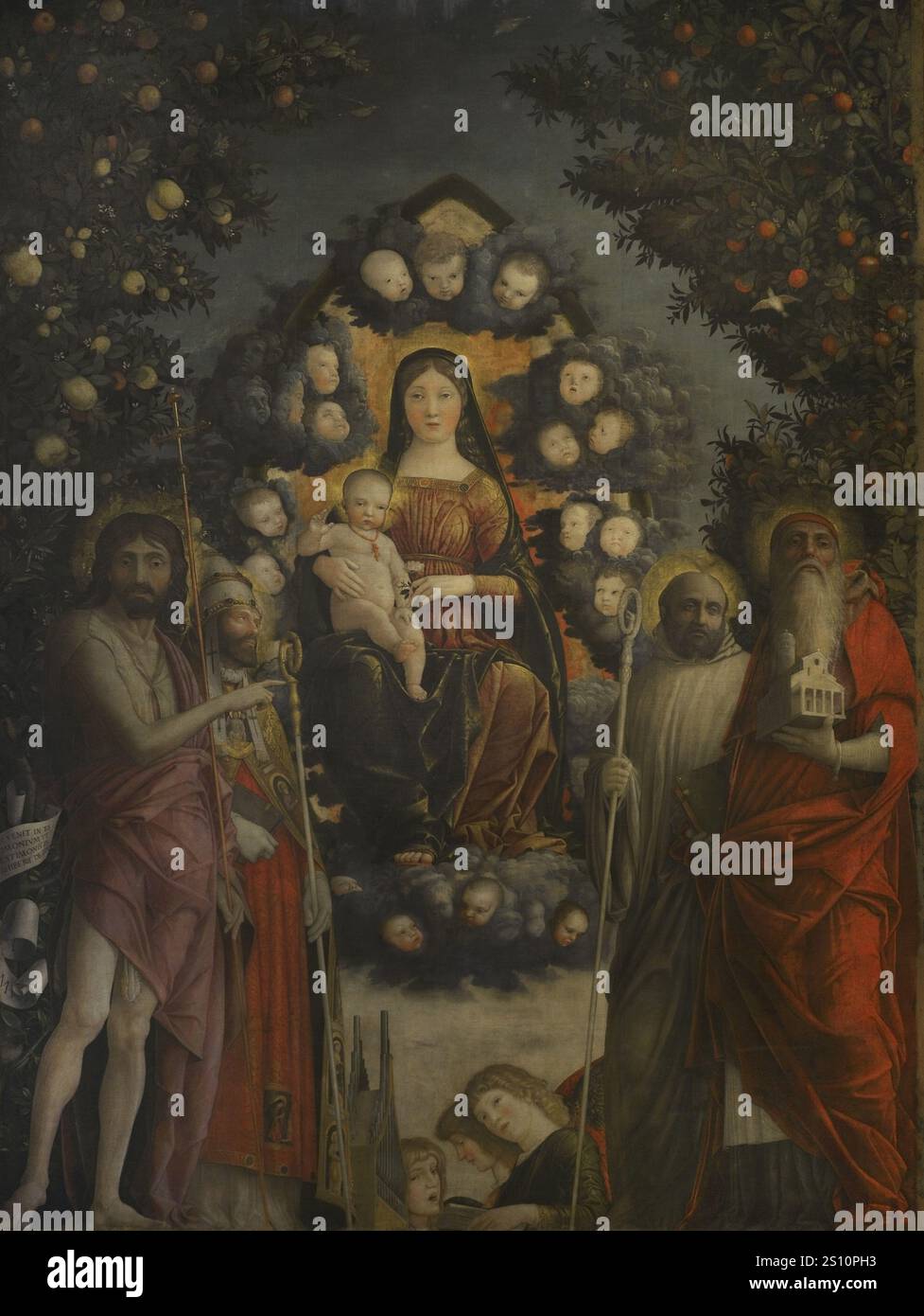 Andrea Mantegna (1431-1506). Italian Renaissance painter. "Trivulzio ...