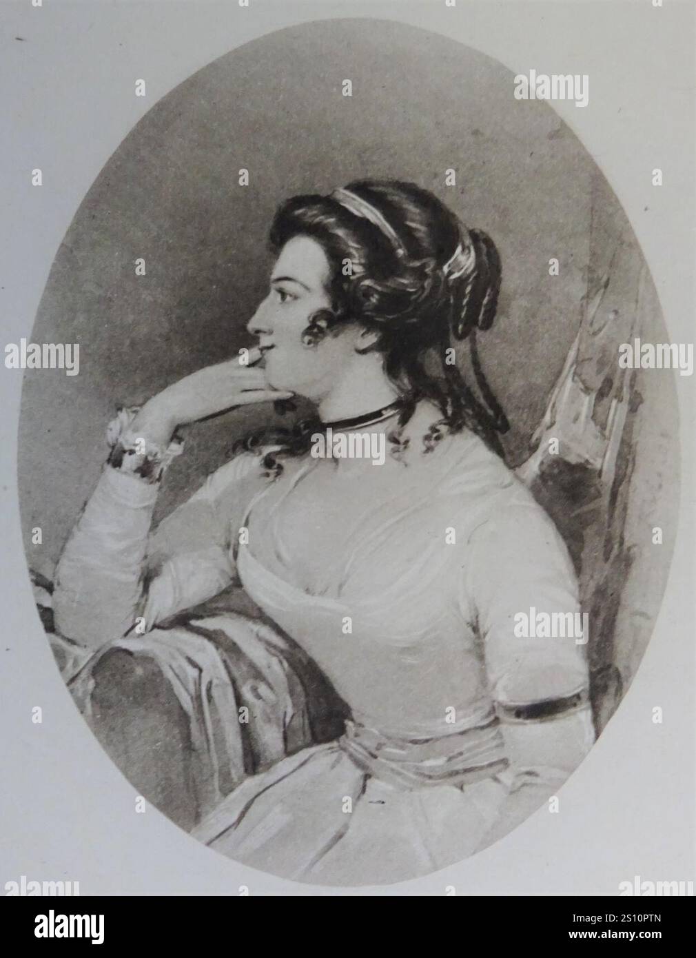 Elizabeth Burnett, daughter of Lord Monboddo Stock Photo - Alamy