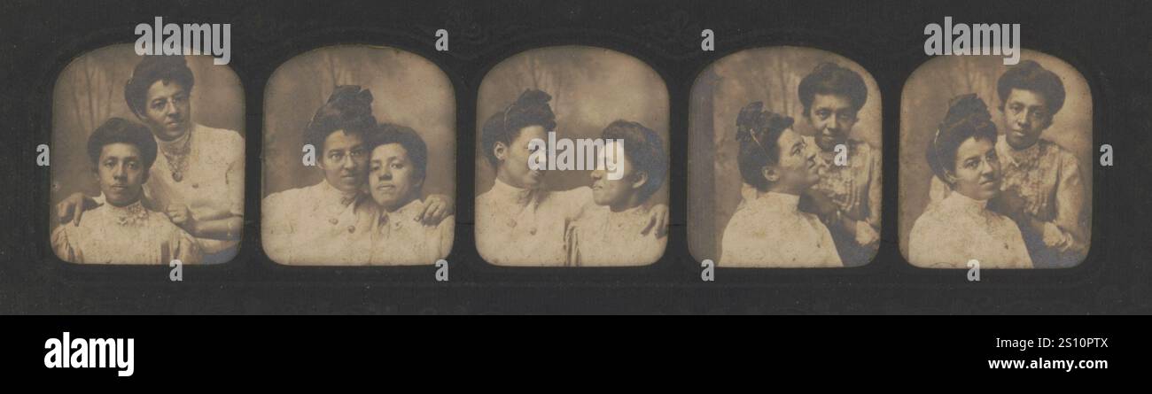 Elizabeth Carter Brooks, educator and activist, with singer-activist ...