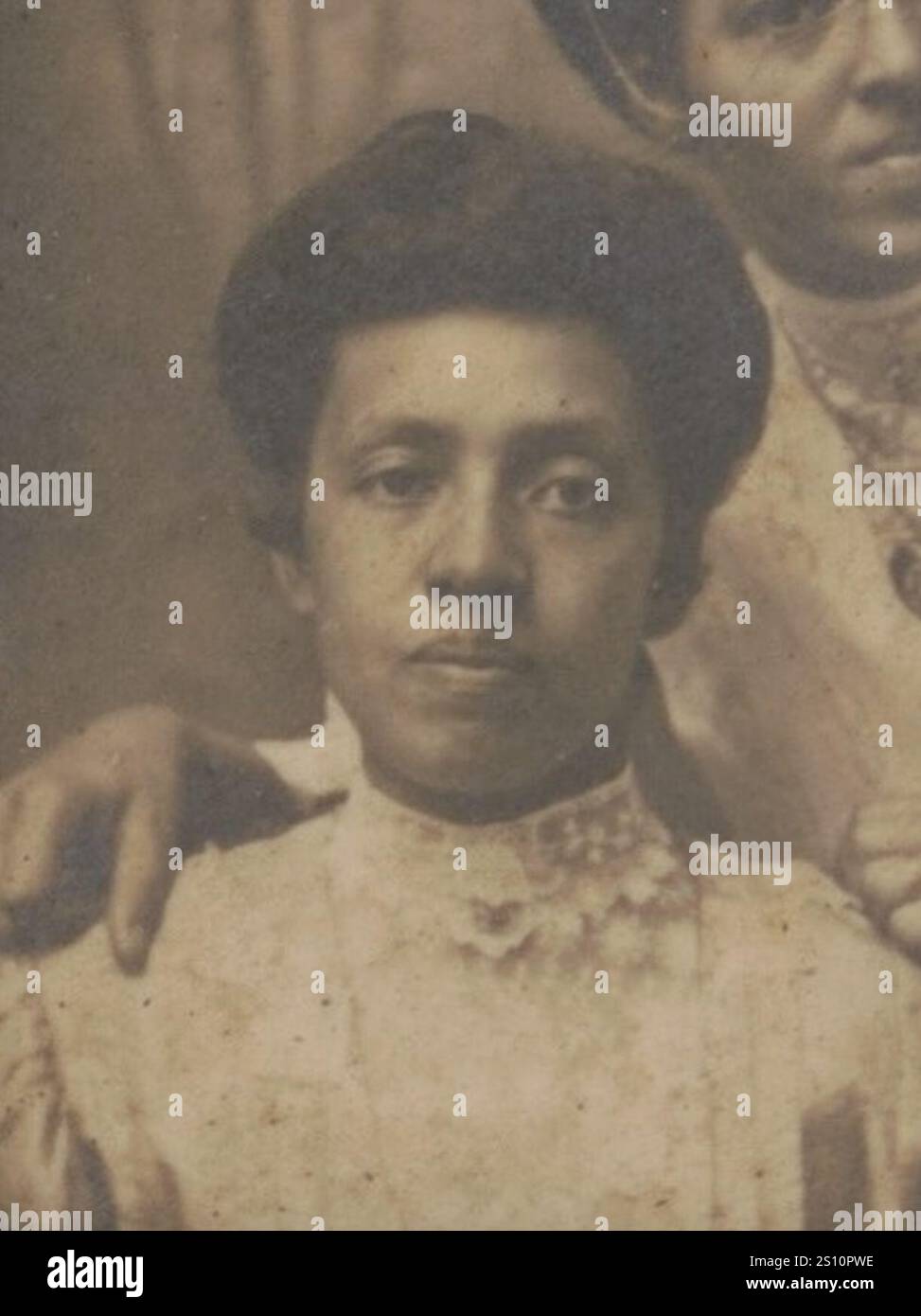 Elizabeth Carter Brooks, educator and activist, with singer-activist ...