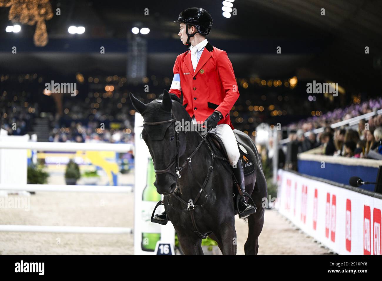 Mechelen, Belgium. 30th Dec, 2023. Belgian rider Thibeau Spits with ...