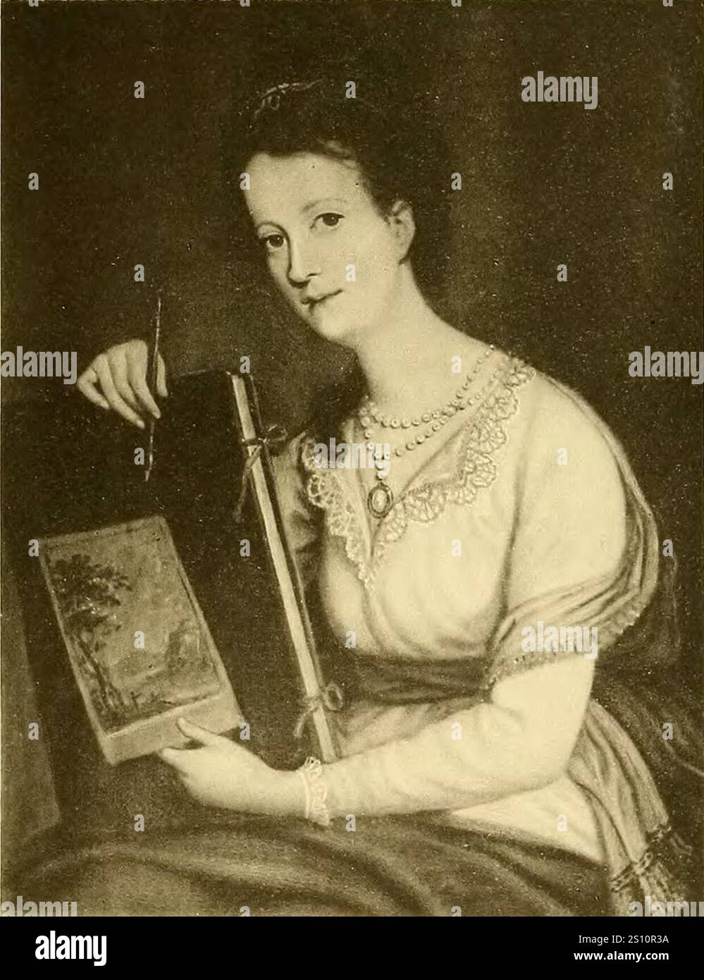 Elizabeth Hope-Johnstone, Countess of Hopetoun (page 456 crop Stock ...