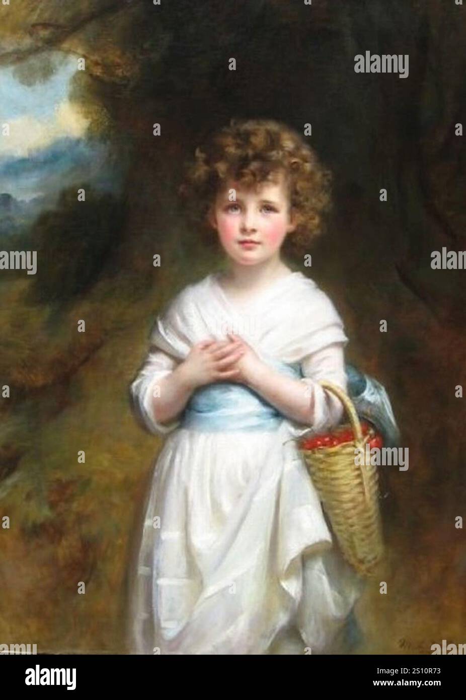 Elizabeth Moyra Goff, by Mary Lemon Waller, 1902 Stock Photo - Alamy