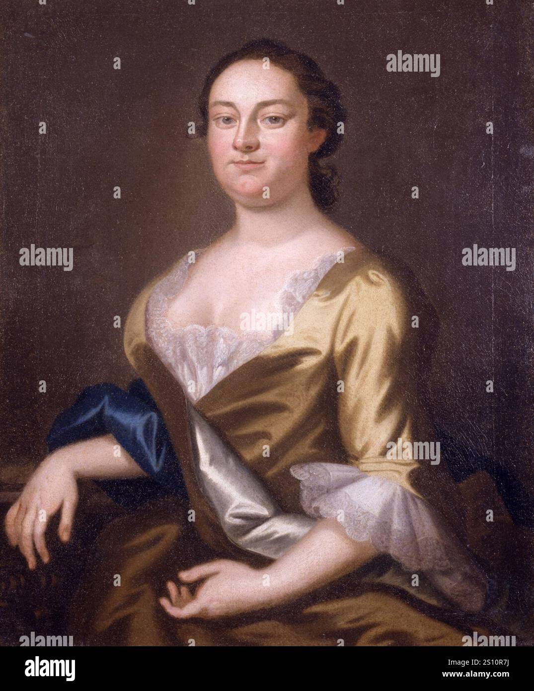 ELIZABETH RANDOLPH CHISWELL (MRS. JOHN CHISWELL, 1715-1776 Stock Photo ...