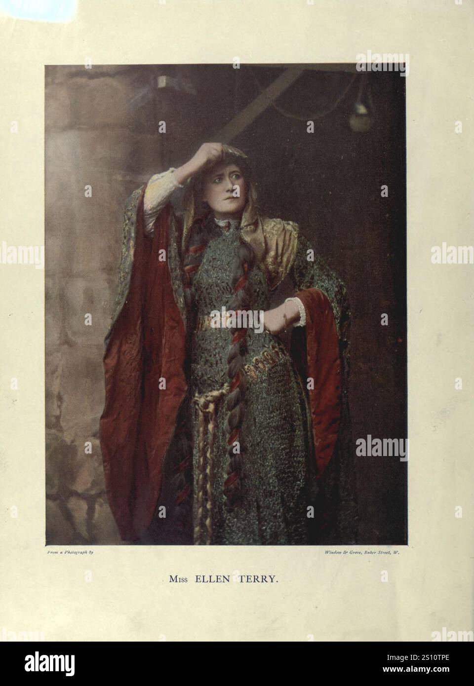 Ellen Terry as Lady Macbeth. Window & Grove Stock Photo - Alamy