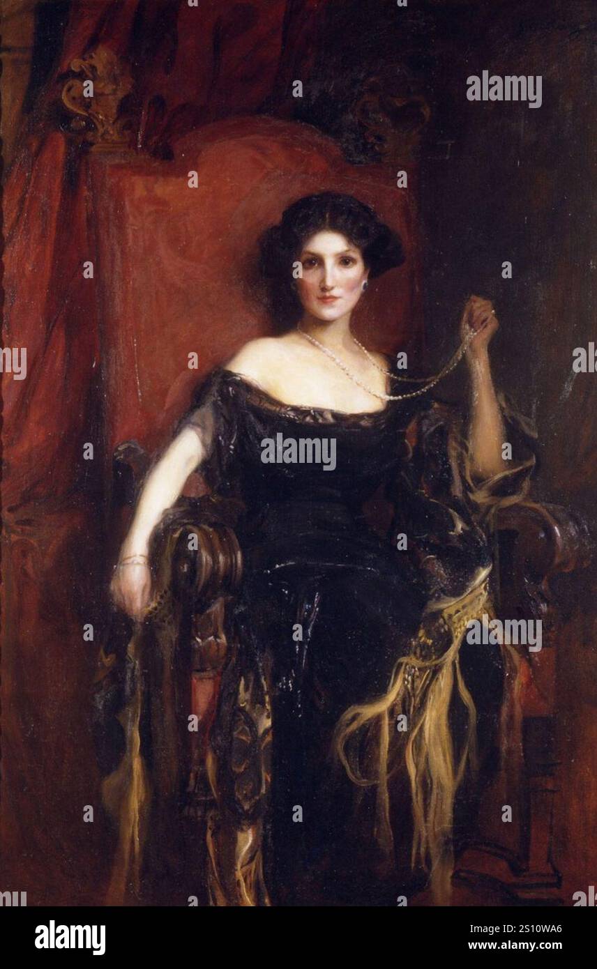 Eloise Heathcote-Drummond-Willoughby, Countess of Ancaster, née Breese ...