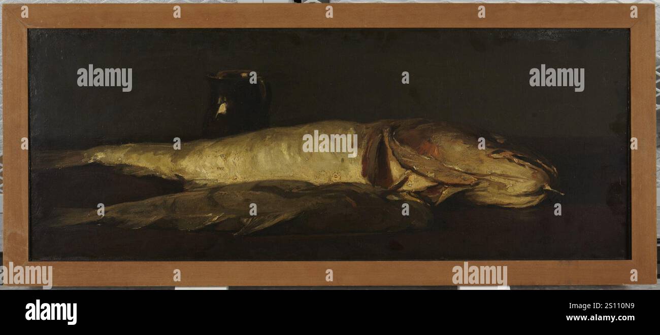 Emil Carlsen - Still Life with Fish Stock Photo - Alamy