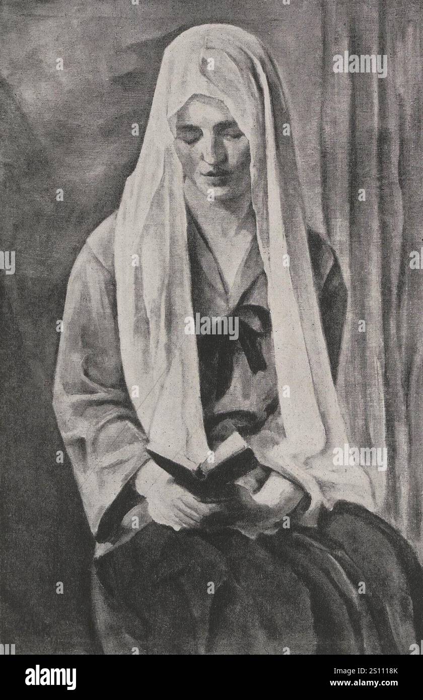 Emil Rudolf Weiß - Lesende Frau, c. 1918 Stock Photo - Alamy