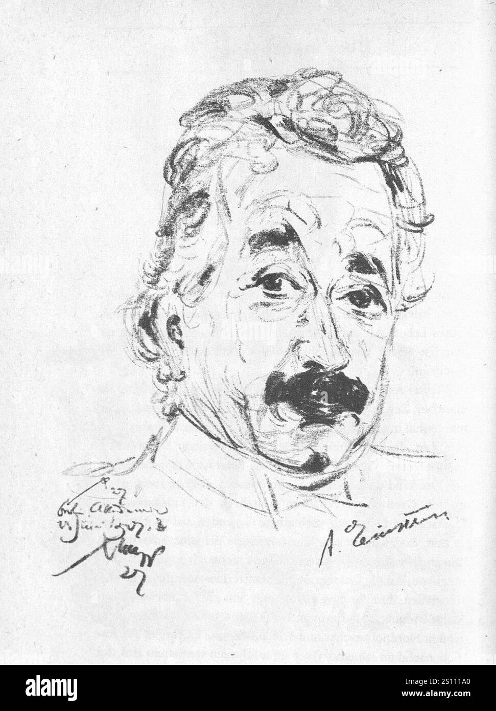 Emil Stumpp Albert Einstein 1929 Stock Photo - Alamy