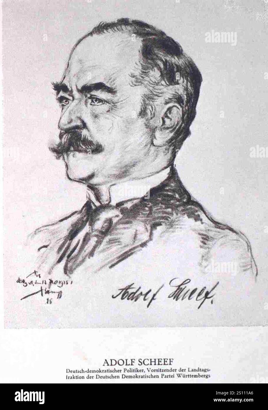 Emil Stumpp Adolf Scheef Stock Photo - Alamy