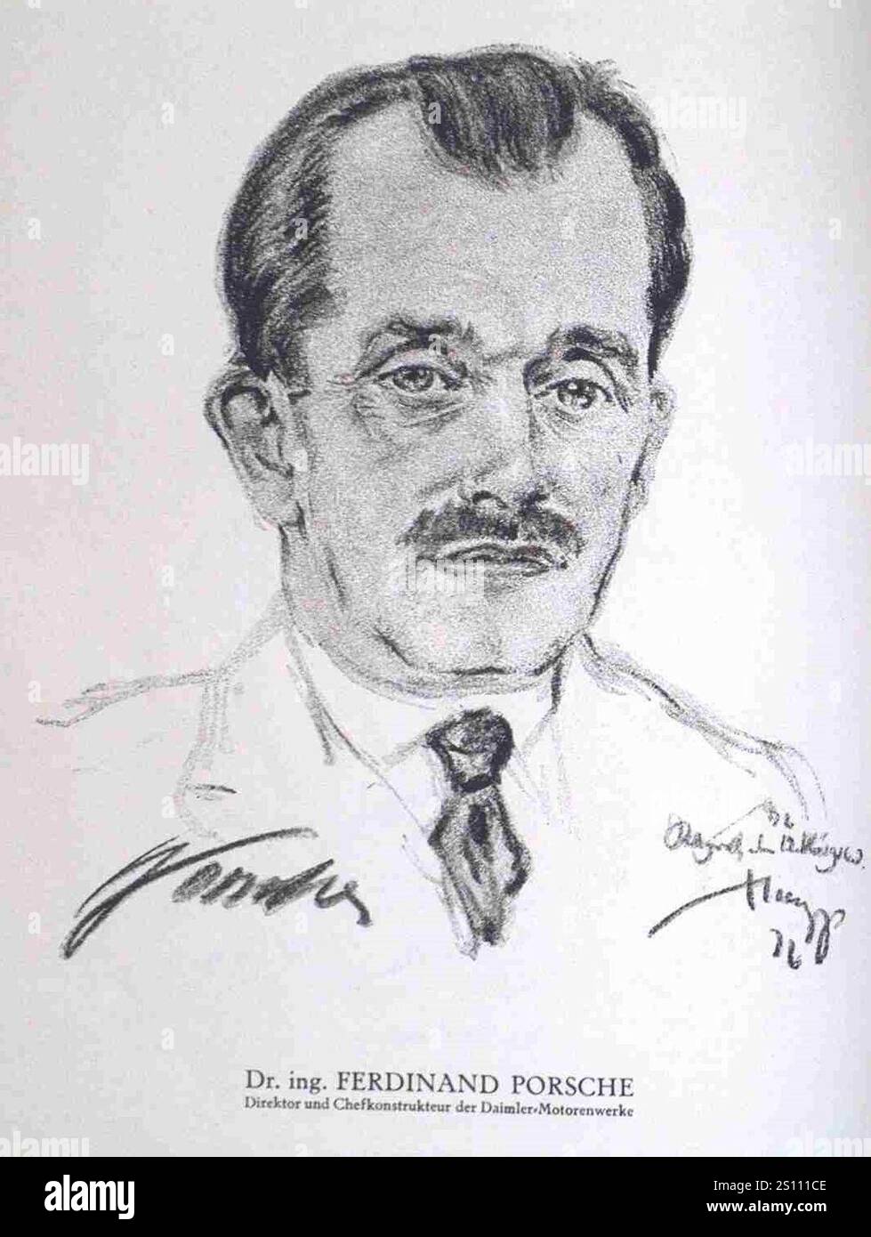 Emil Stumpp Ferdinand Porsche Stock Photo - Alamy