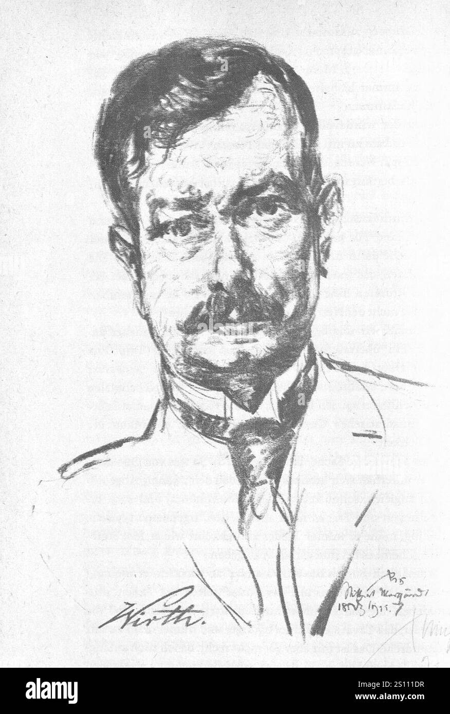 Emil Stumpp Joseph Wirth 1925 Stock Photo - Alamy