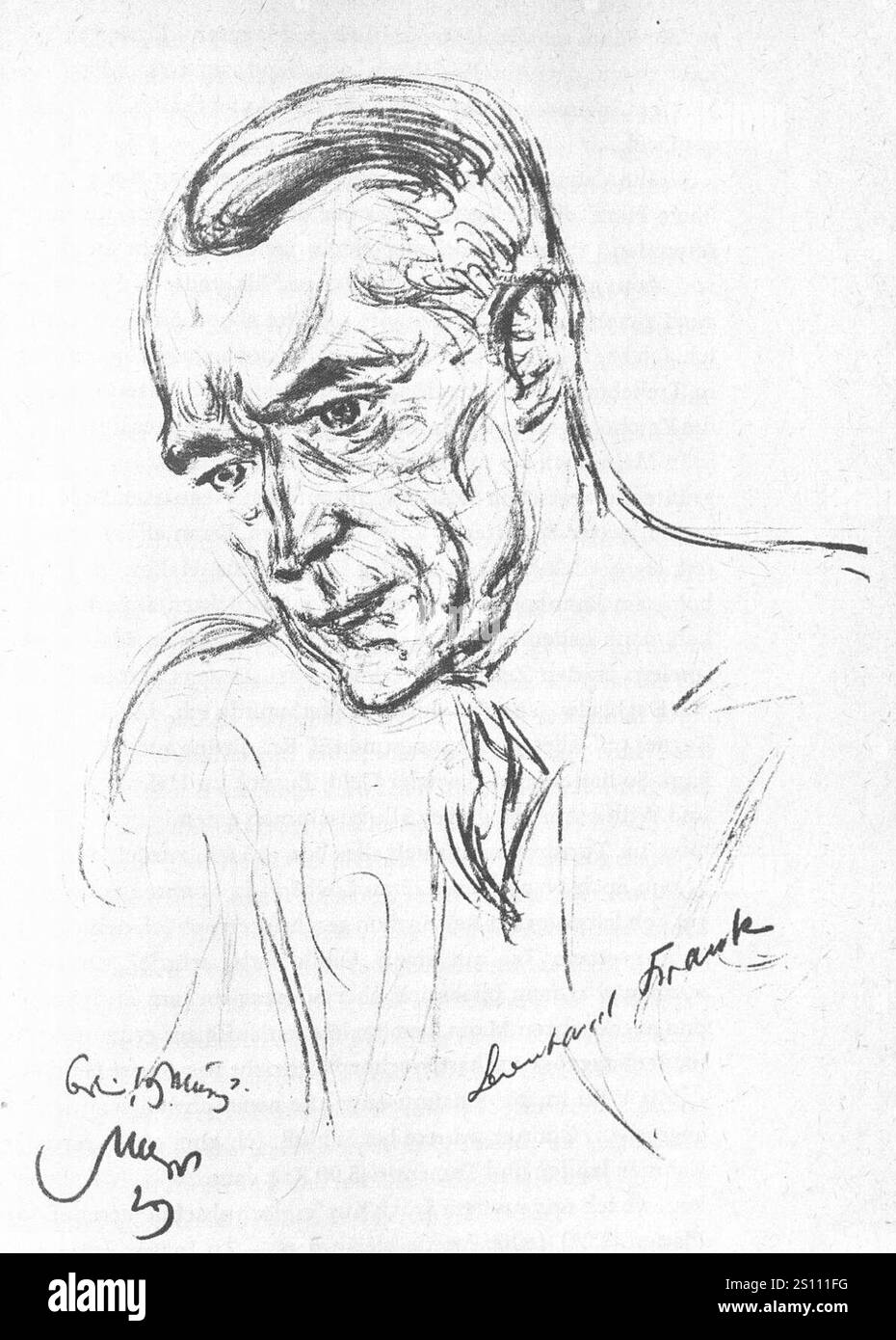 Emil Stumpp Leonhard Frank 1929 Stock Photo - Alamy