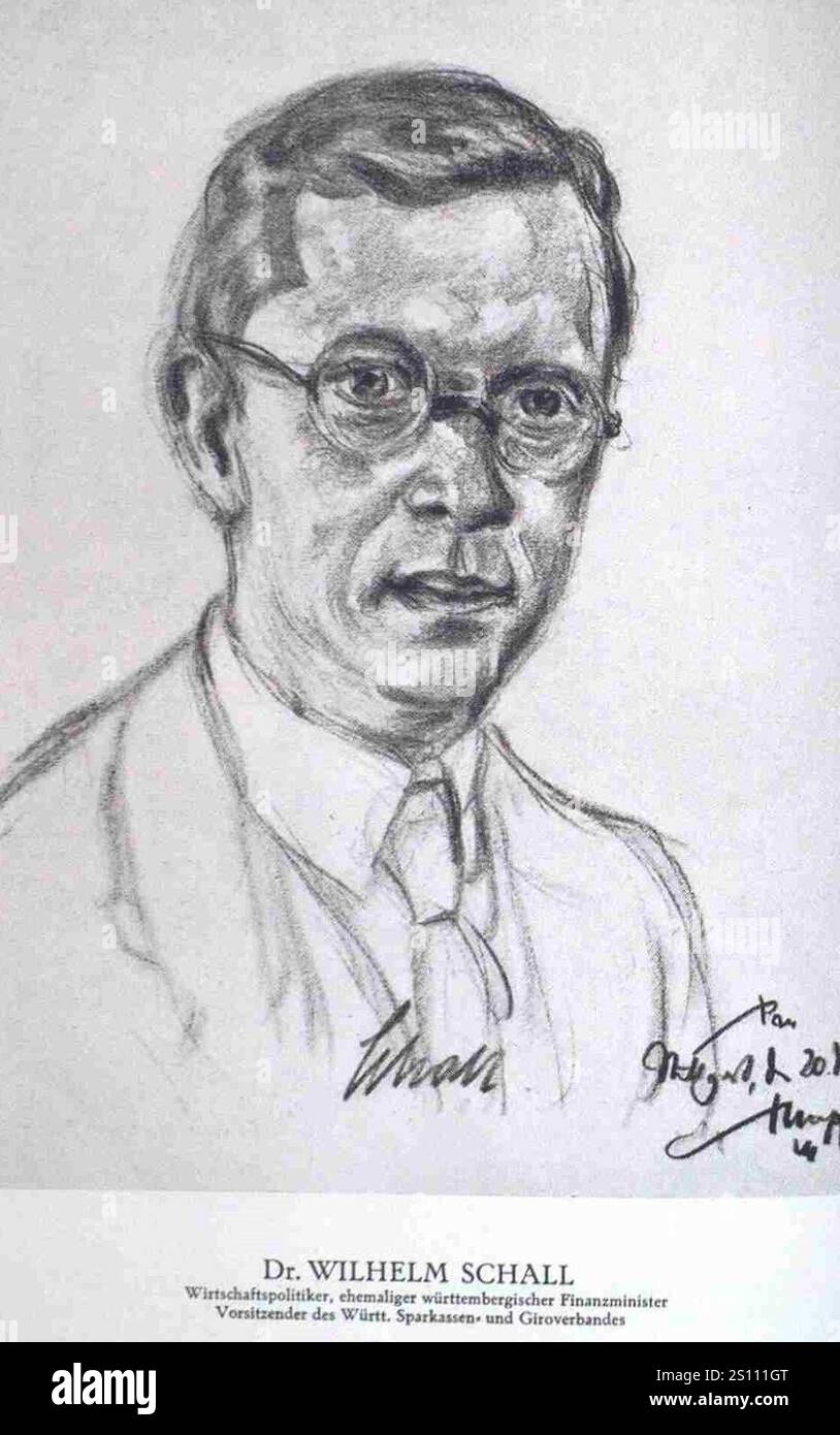 Emil Stumpp Wilhelm Schall Stock Photo - Alamy