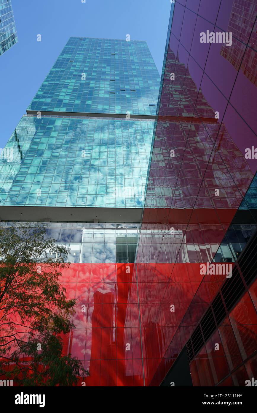 Glass - A sky-light-reflection Stock Photo - Alamy