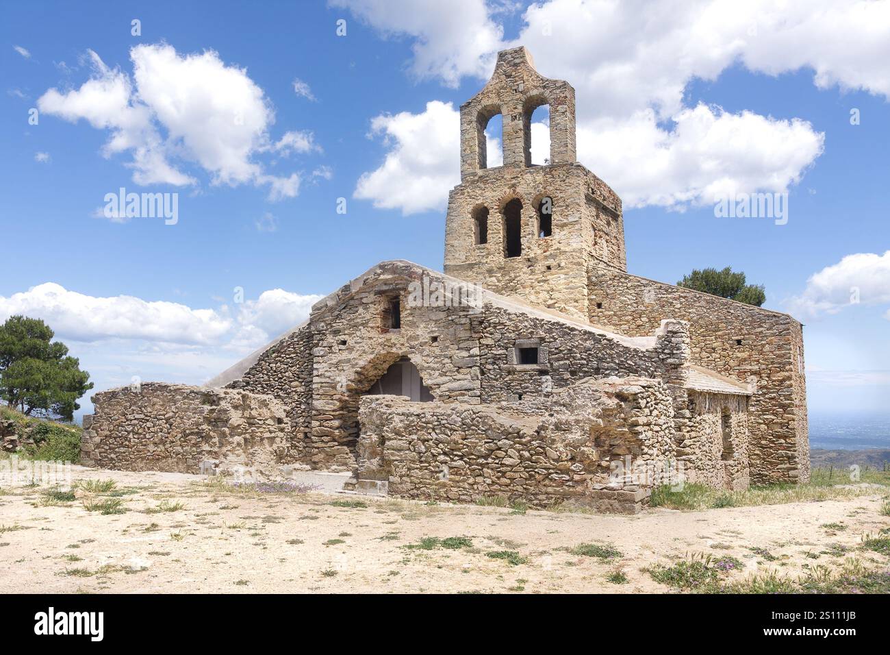Eremite Santa Helena de Rodes. El Port de la Selva Stock Photo - Alamy