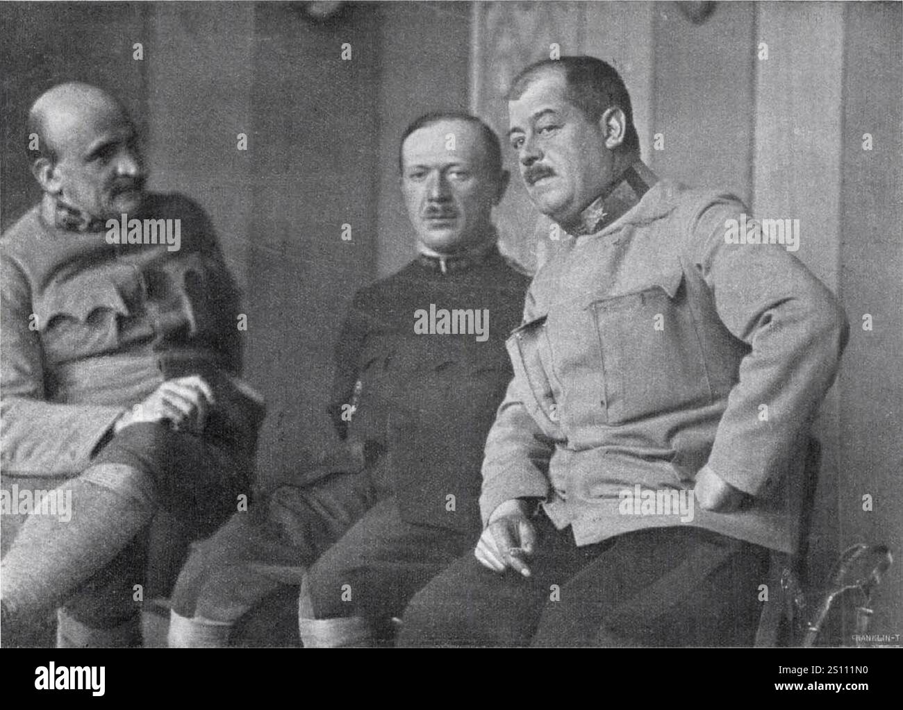 Emil Uzelac, Ernst Lehmann, Maximilian von Hoen (Jelfy Gyula, 1915 ...