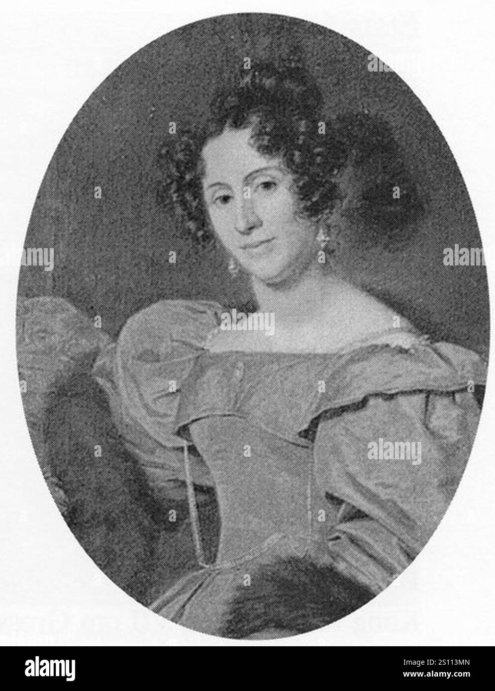 Emma Eliza Hansen, née Grut Stock Photo - Alamy