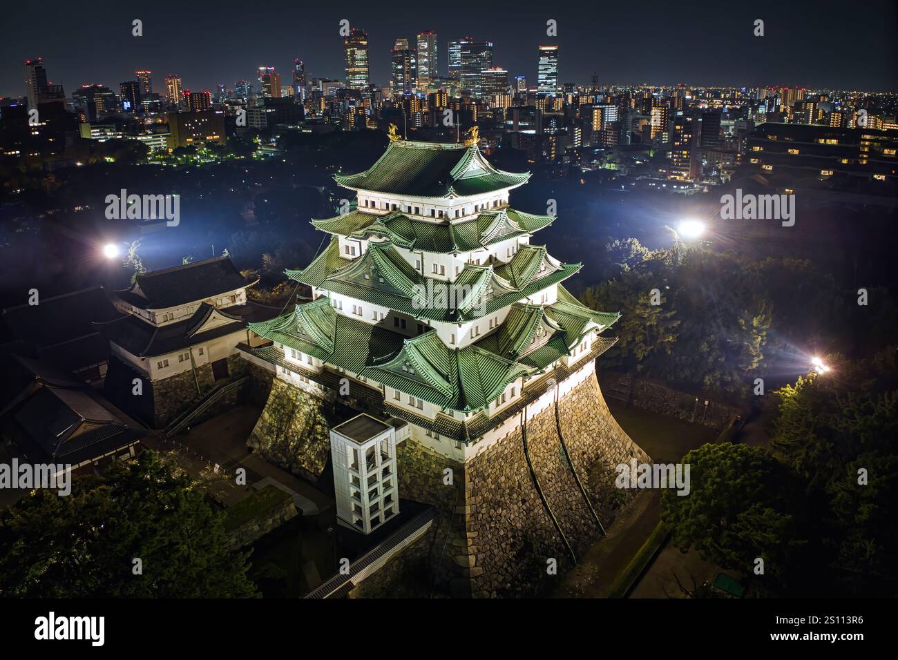 Map of nagoya hi-res stock photography and images - Alamy