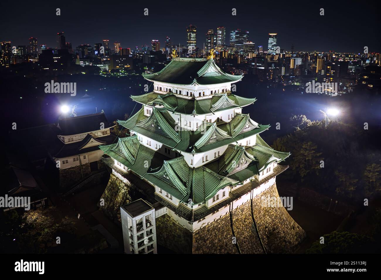 Map of nagoya hi-res stock photography and images - Alamy