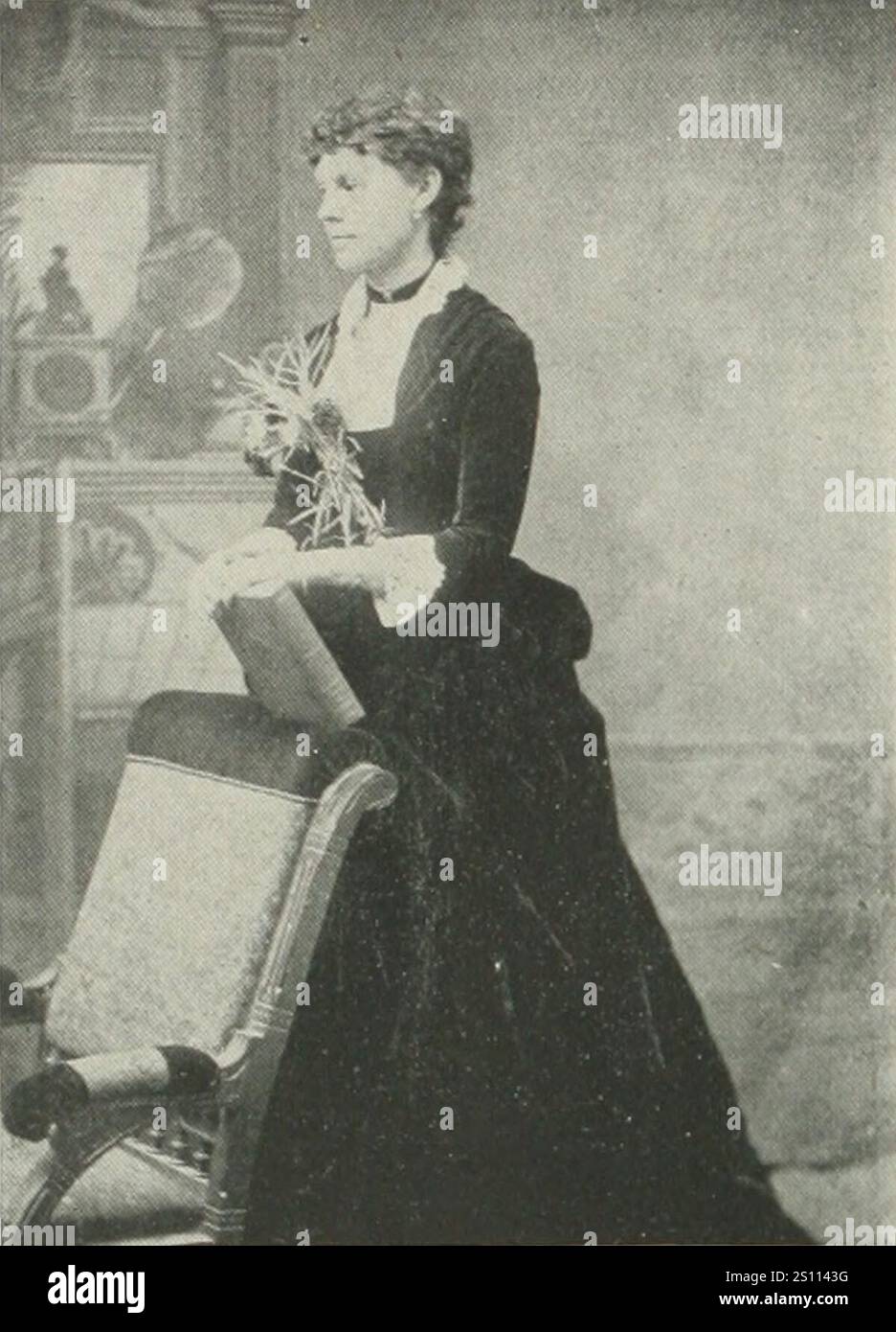 EMMA SHAW A woman of the century (page 660 crop Stock Photo - Alamy