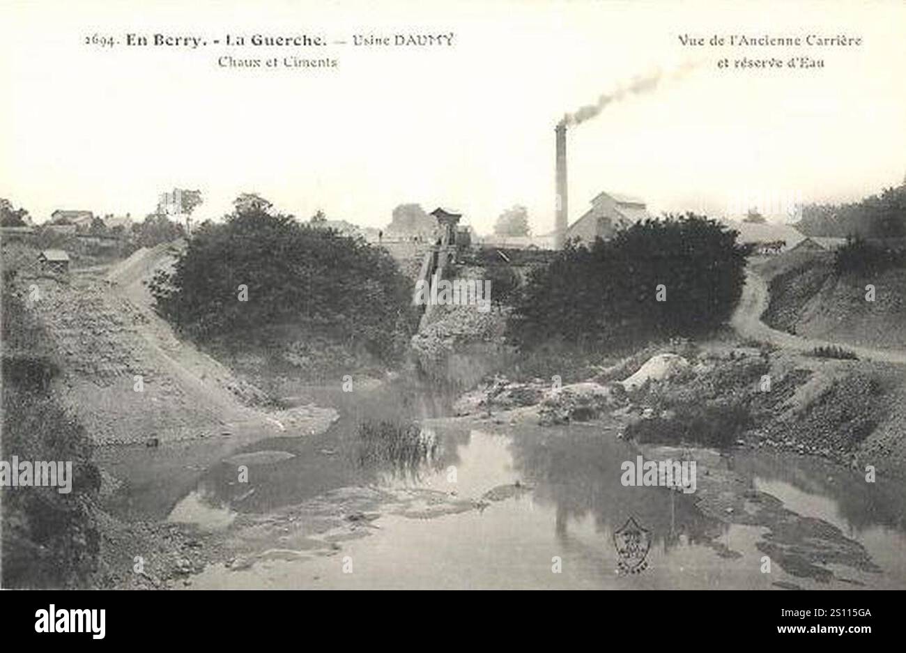 En Berry - La Guerche, Usine Daumy - Boucheron et Cie - Chaux et ...