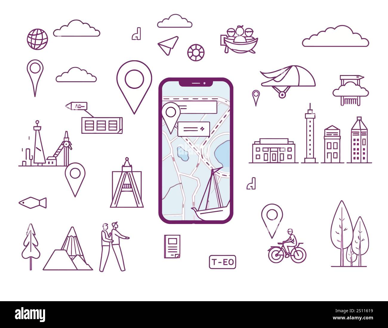 Linear trail Cut Out Stock Images & Pictures - Alamy