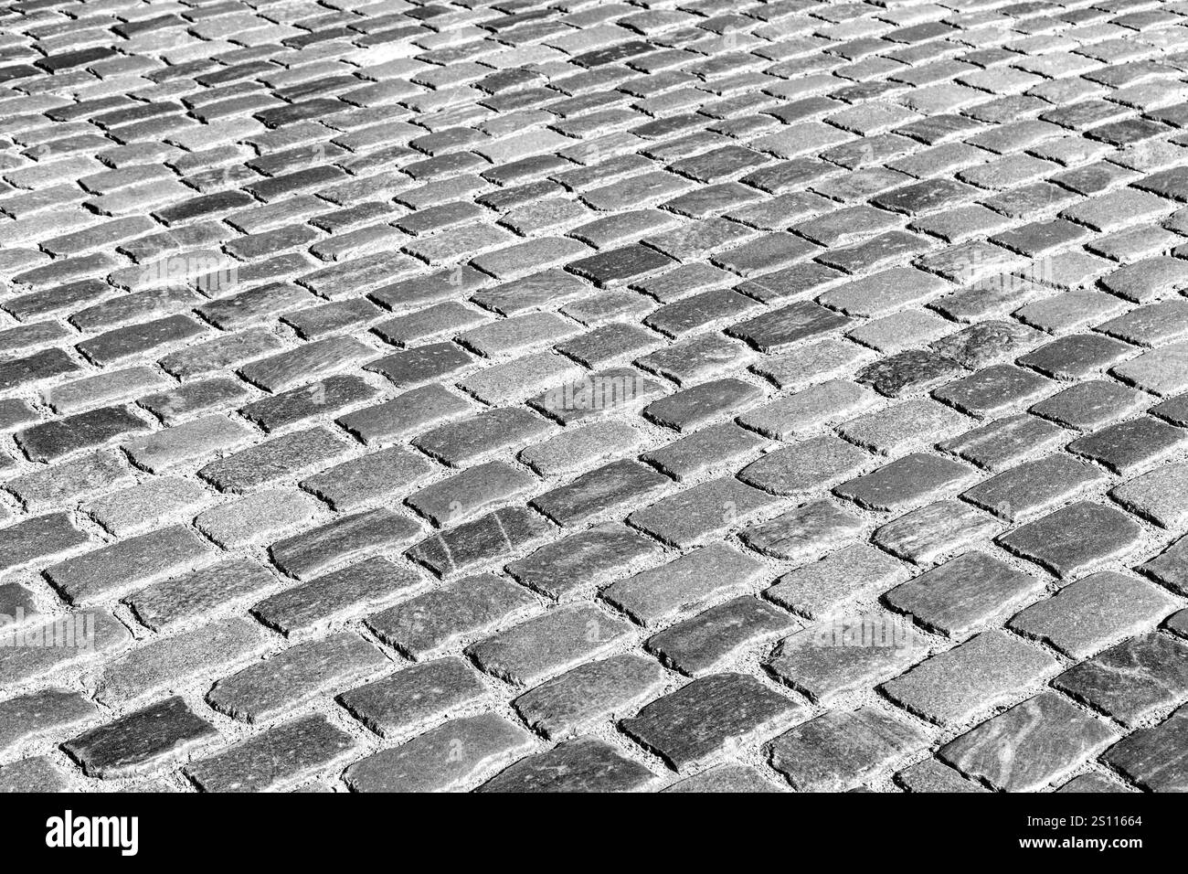 pattern of old cobble stone street Stock Photo - Alamy
